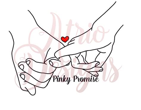 Pinky Promise Png Etsy