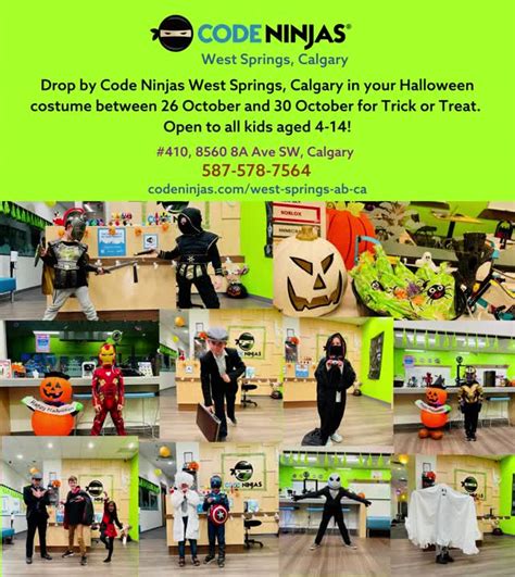 Code Ninjas West Springs On Linkedin Wscra Wscr Halloween