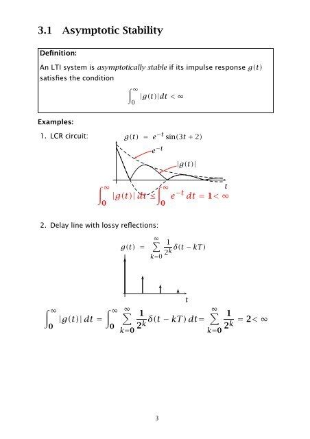 Summary Stability Or The