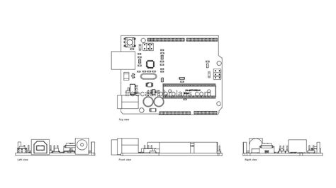 Free Cad Drawings Of Arduino Uno R3