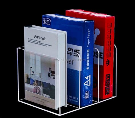 Custom Plexiglass 2 Sections File Holder