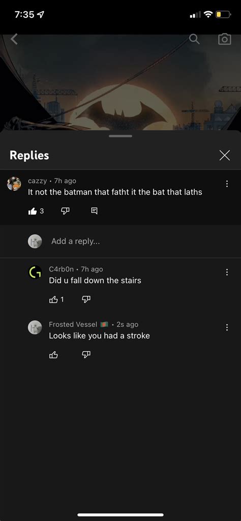 Ah Yes The Batman Who Laths R Ihadastroke