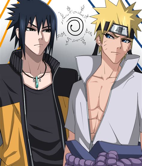 Uzumaki Naruto And Uchiha Sasuke Naruto And More Drawn By The Dark Knight Danbooru