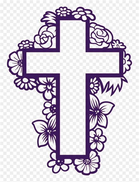 Cross Silhouette Clip Art