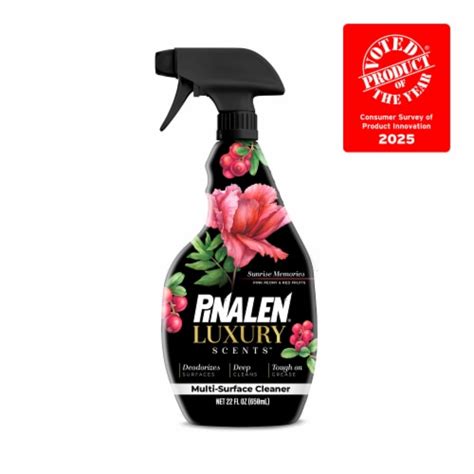Pinalen Luxury Scents Multi Surface Sunrise Memories Cleaner 22 Fl Oz