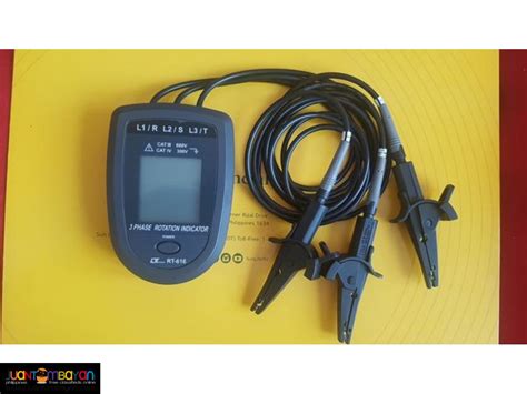 Phase Sequence Tester Motor Rotation Tester Phase Sequence Meter