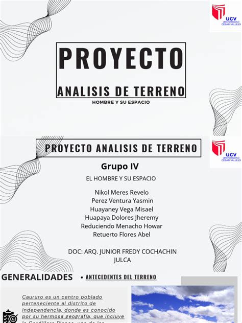 Proyecto De Análisis Pdf Lluvia Agua