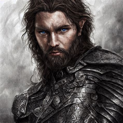 Fantasy Art Warrior Male