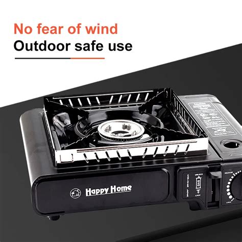야외 가스 스토브 윈드 스크린 버너 접이식 스토브 윈드 실드 요리 바베큐 하이킹 캠핑 장비 Aliexpress