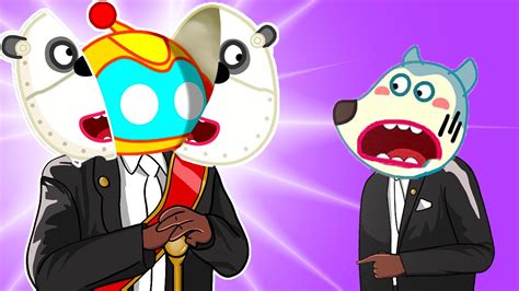 Wolfoo Who Are You Robot Or Pando Coffin Dance Song Cover Youtube