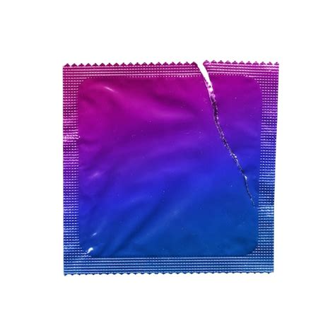 Premium Photo Slightly Torn Condom Wrapper