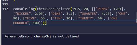 Javascript Algorithms And Data Structures Projects Cash Register