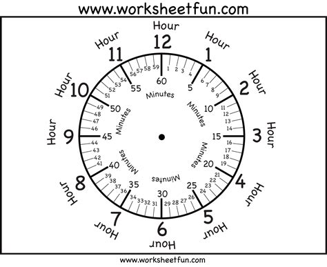 Clock Hours And Minutes Interactive Visual Aid At Cynthia Moran Blog