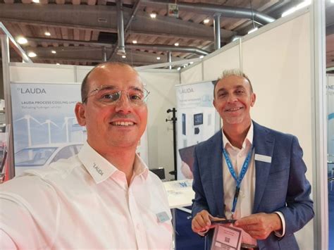 First Day At The Hydrogen Expo In Piacenza It Is Always A Pleasure To Work With Antonio Manconi