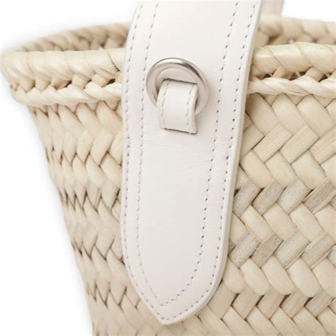 Jandm Davidson（j＆mデヴィッドソン） ジェイandエム デヴィッドソン バスケットバッグ Small Basket ホワイト レディース Lsbk 0xx Plsc 015s