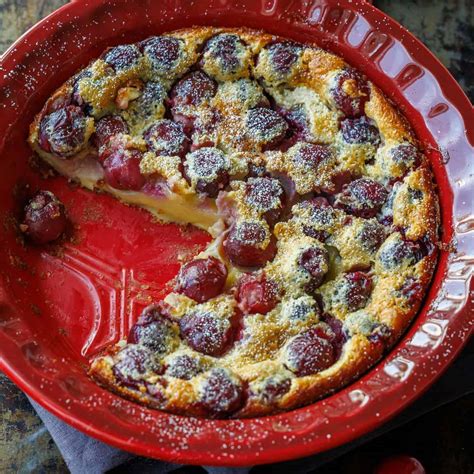 Cherry Clafoutis Recipe Video