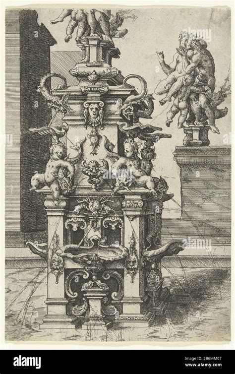 Fontein Met Jupiter En Juno Fonteinen Waterputten Schoorsteenmantels
