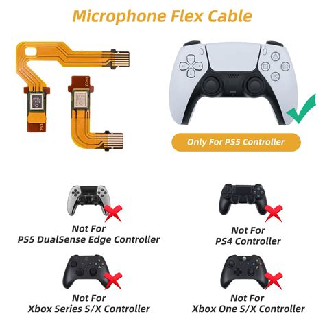 Brand New Microphone Flex Cable For Ps5 Controller Supremegamegear