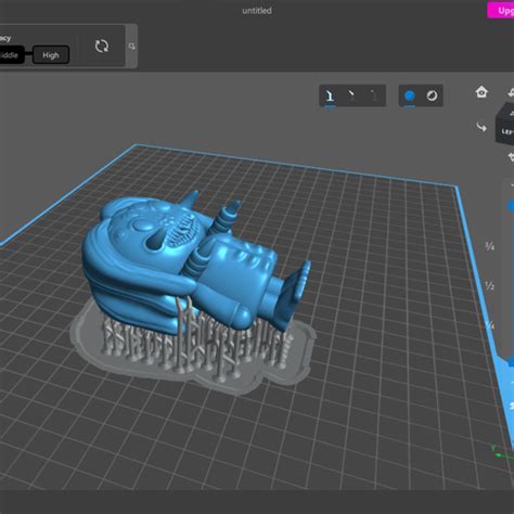 Stl File Spider Demon Father Demon Slayer Miniature 🕷️ ・3d Printing