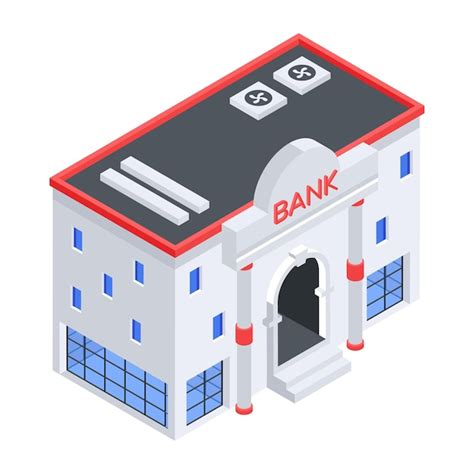 Edificios Urbanos Isométricos Vector Premium