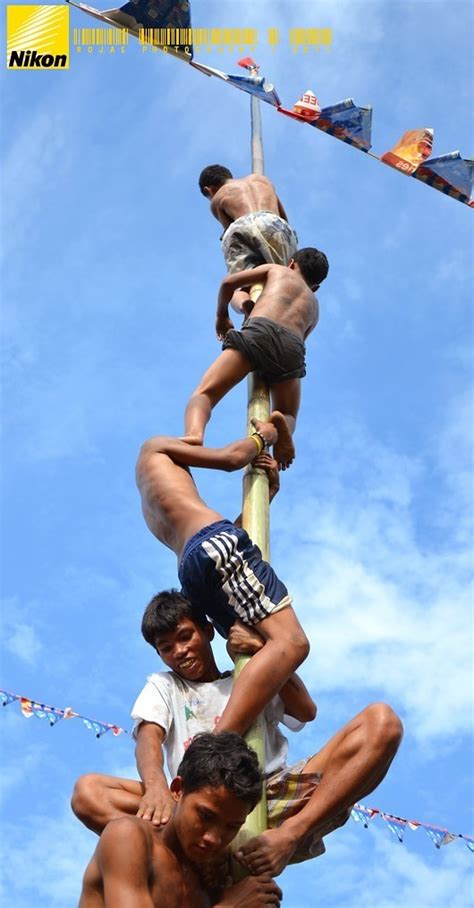 Palo Sebo Greased Pole An Indigenous Game In The Phili… Flickr