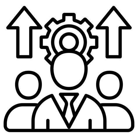 Leadership Development Icon Line Vector Illustration 39885748 Vector