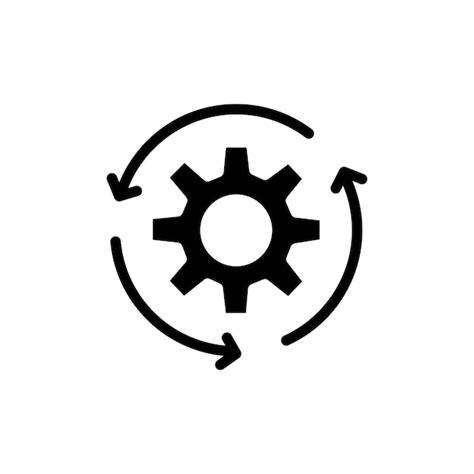 Premium Vector Workflow Process Icon Set Operations Gear And System