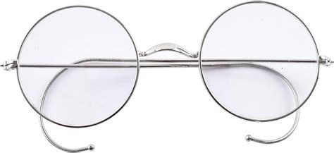 Agstum Retro Round Silver Wire Rim Eyeglasses Optical Glasses Frame