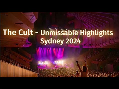 🎸the Cult Live In Sydney Unmissable Highlights Wild Crowd Drunk