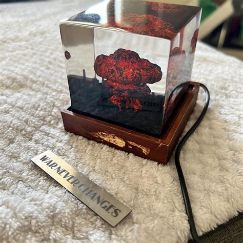 Explosion Resin Diorama Nuke Bomb Fallout 4 Atomic Bomb Diorama