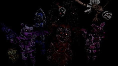 Sfmfnaf Nightmare Funtime Animatronics By Cursedtrapreal On Deviantart