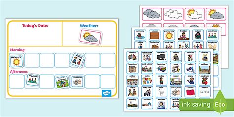 Eyfs Visual Timetable Display Poster Twinkl Resources