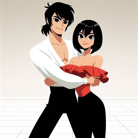 Jack X Ashi At Dance Class V2 By Crawfordjenny On Deviantart
