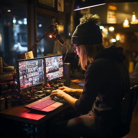 Premium Photo Computer Network