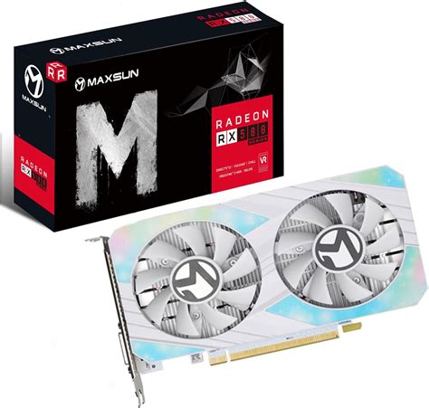 Maxsun Amd Radeon Rx 580 8gb 2048sp Gddr5 Computer Video Graphics Card
