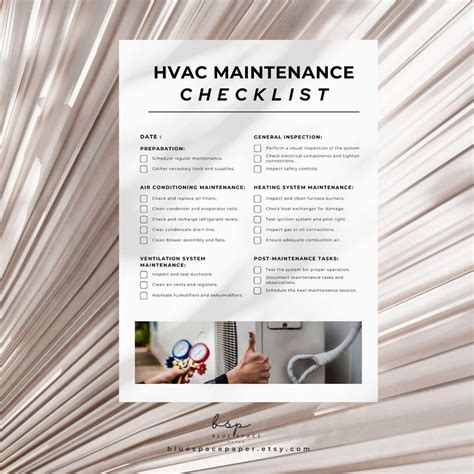 Hvac Maintenance Checklist Hvac Maintenance Agreement Air Conditioner Inspection Checklist