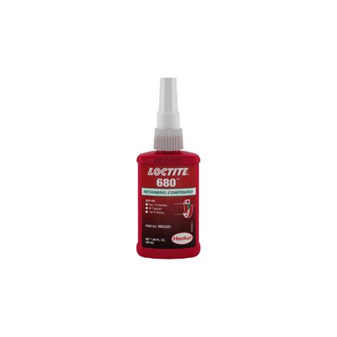 Loctite® 680™ Retaining Compound High Strength Green Bottle 1835201