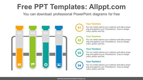 Test Tube Chart PowerPoint Diagram Template Slidesgo Templates