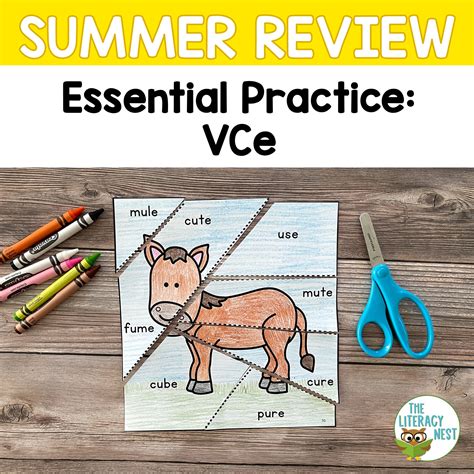 Summer Review Vce Phonics Packs Words Activities Worksheets
