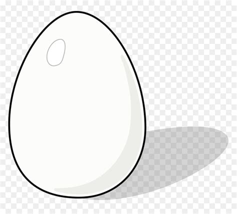 Egg Black And White Clipart