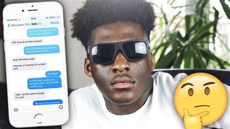 Song Lyric Text Prank On My Ex Girlfriend Youtube