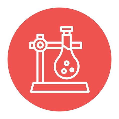 Premium Vector Retort Stand Icon Vector Image Can Be Used For Science