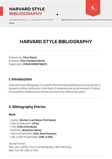 Annotated Bibliography Harvard Style