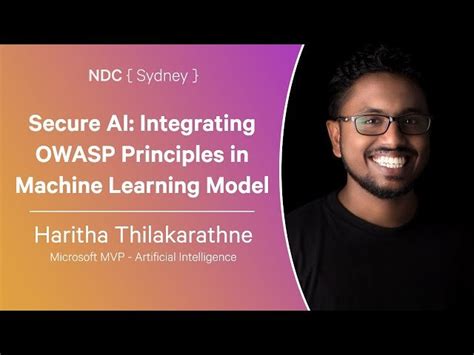 free video secure ai integrating owasp principles in machine learning
