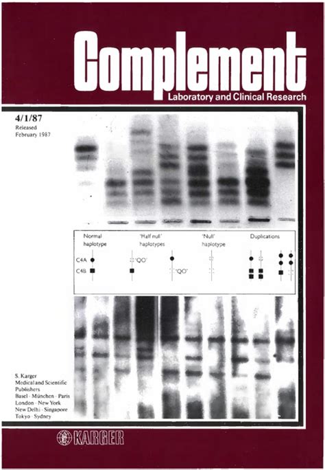 A Sensitive Specific Hemolytic Assay For Proenzyme C1 Complement