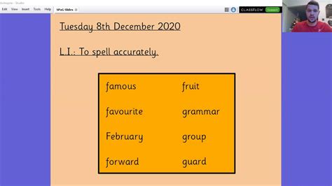 Y4 Spag Lesson 081220 Youtube