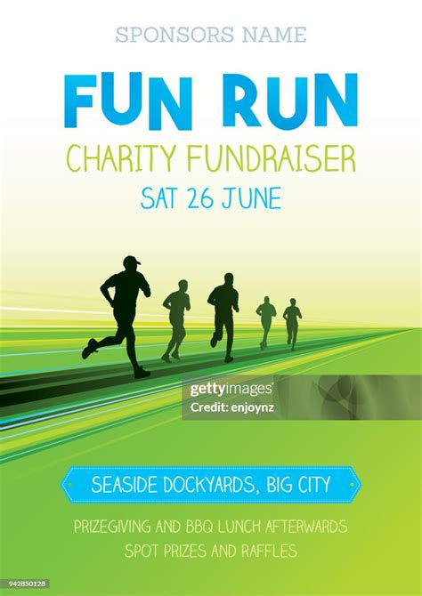 Running Competition Poster High Res Vector Graphic Getty Images