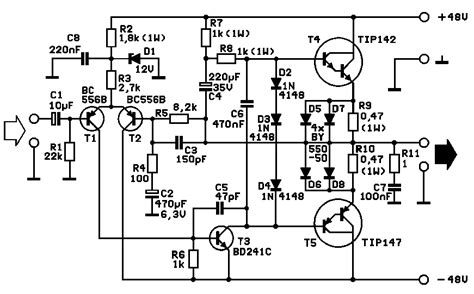 Ro Electronica Amplificator Audio Cu Tip142 Si Tip147