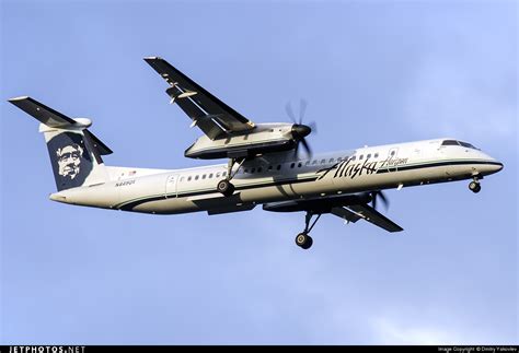 N449qx Bombardier Dash 8 Q402 Alaska Airlines Horizon Air