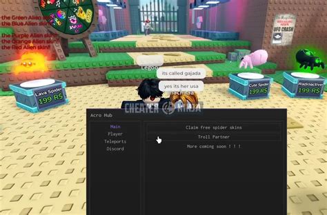 Webbed 2 Player Obby Script Op Teleport Troll Gui Cheater Ninja